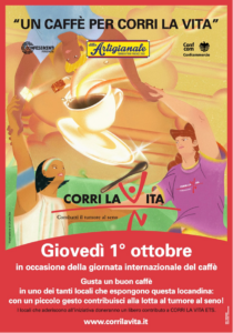 Un caffè per CORRI LA VITA 2026 - Confesercenti Firenze